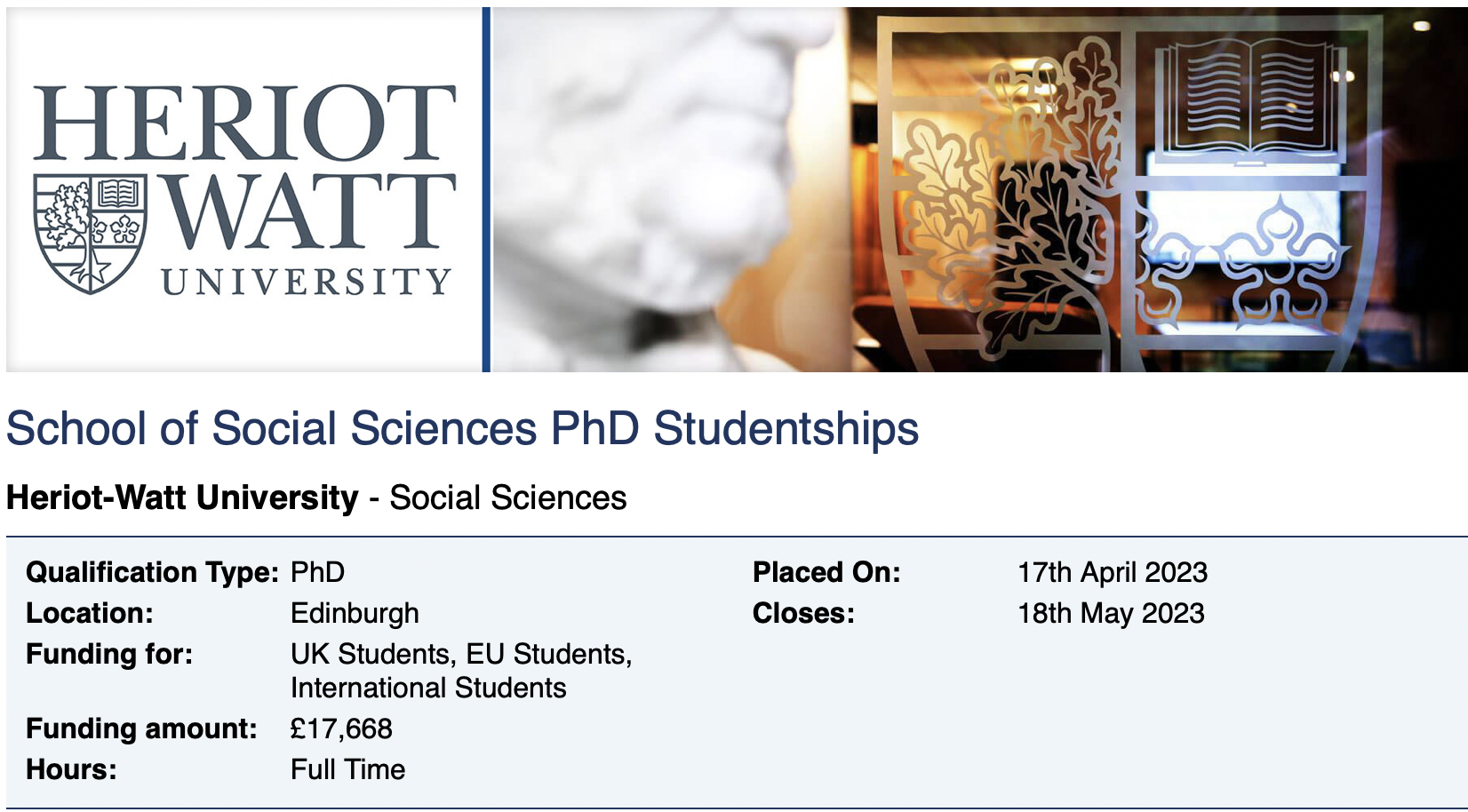 PhD Scholarship Opportunity – Network for Research into Chinese ...